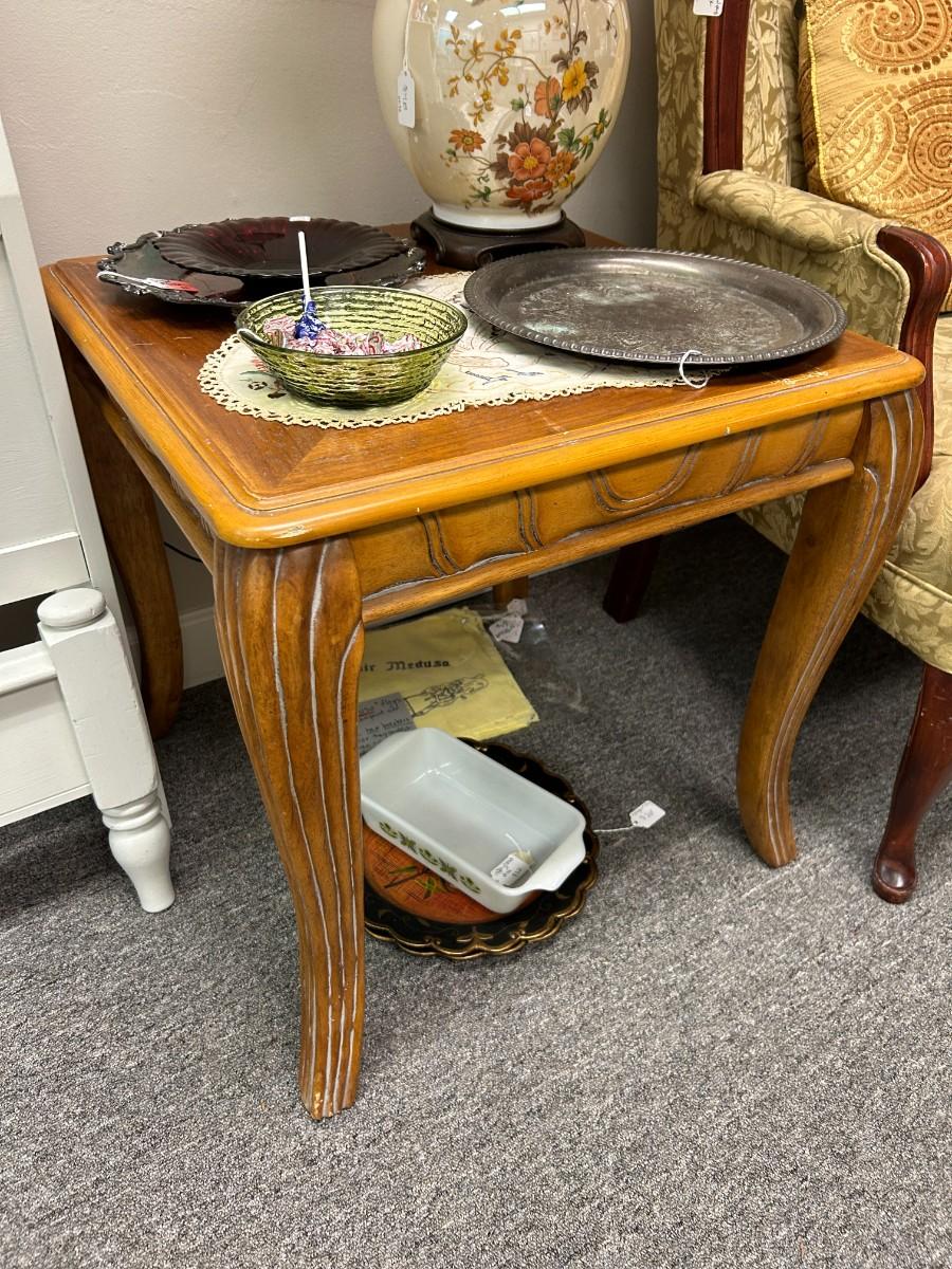 Vintage 1970s Oak End Tables (2) | EstateSales.org