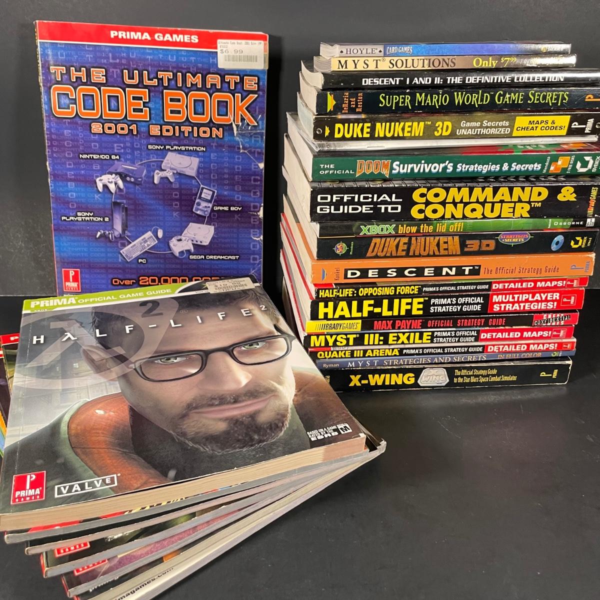 LOT 285 Collection Of Vintage Video Game How To Guide Books LOT 285 Collection Of Vintage Video Game How To Guide Books