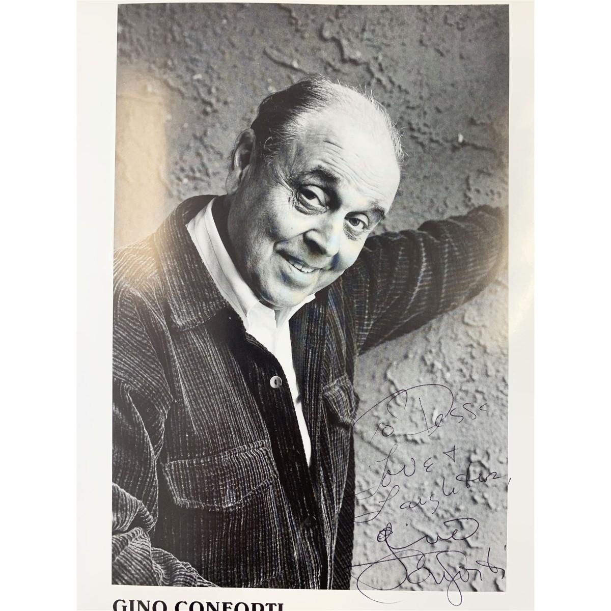 Gino Conforti signed photo | EstateSales.org