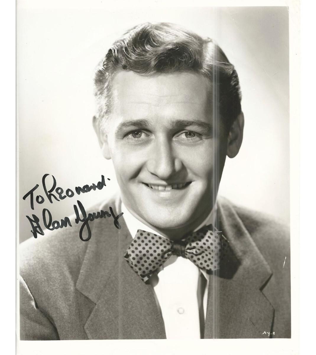 Alan Young signed photo | EstateSales.org