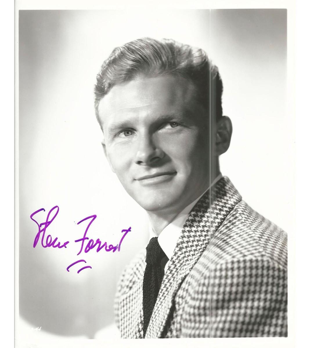 Steve Forrest Signed Photo | EstateSales.org