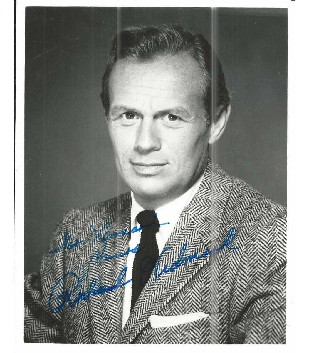 Richard Widmark Signed Photo | EstateSales.org
