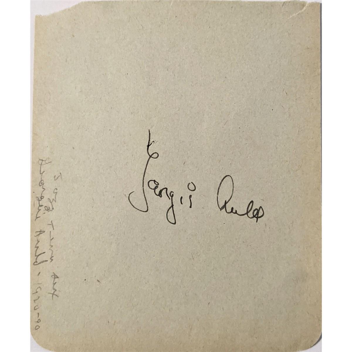 Georgie Auld Signature Cut | EstateSales.org