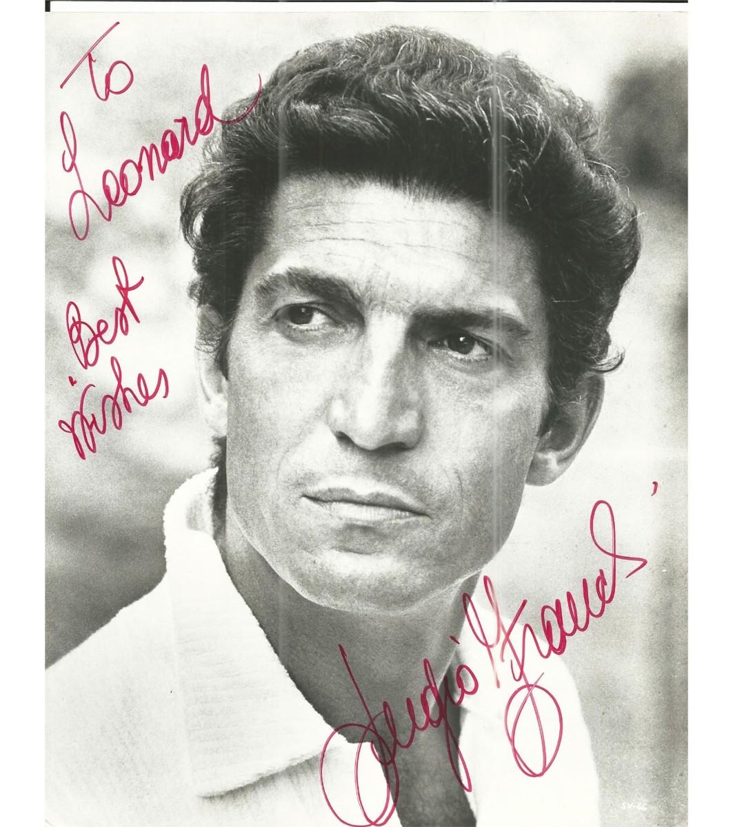 Sergio Franchi Signed Photo | EstateSales.org