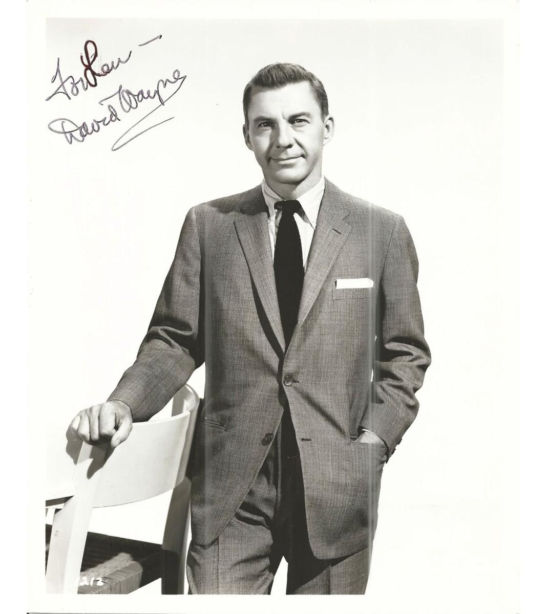 David Wayne Signed Photo | EstateSales.org