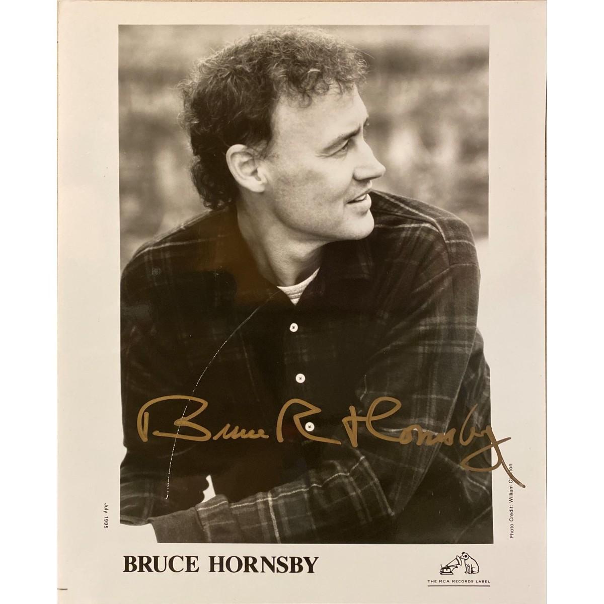 Bruce Hornsby signed photo | EstateSales.org