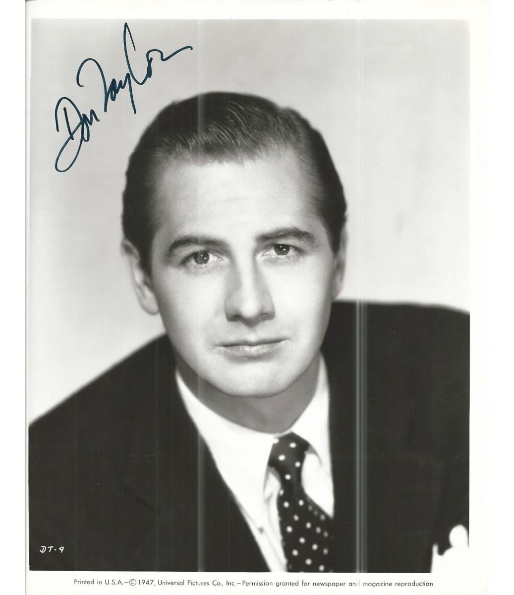 Don Taylor Signed Photo | EstateSales.org