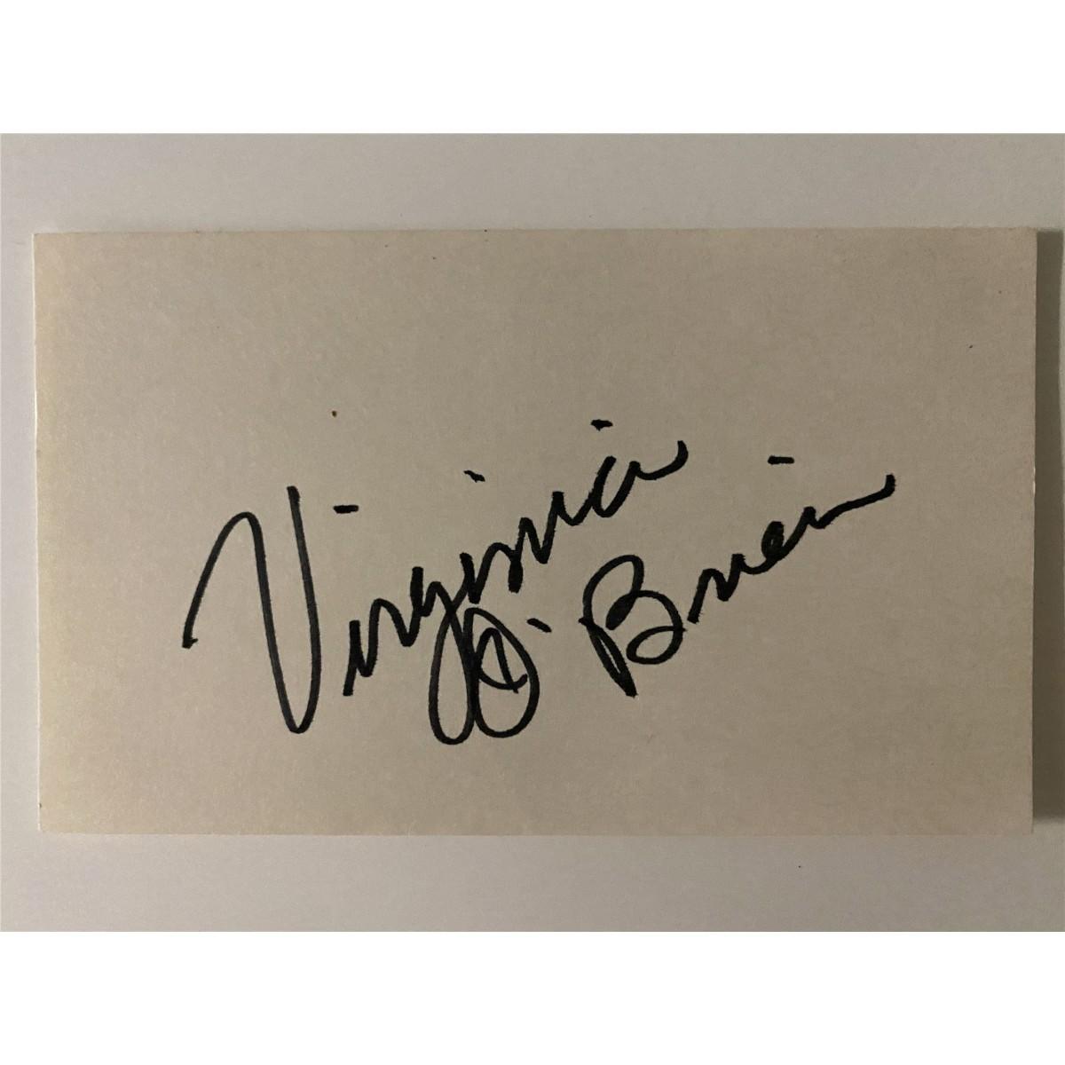 Virginia O'Brien signature cut | EstateSales.org