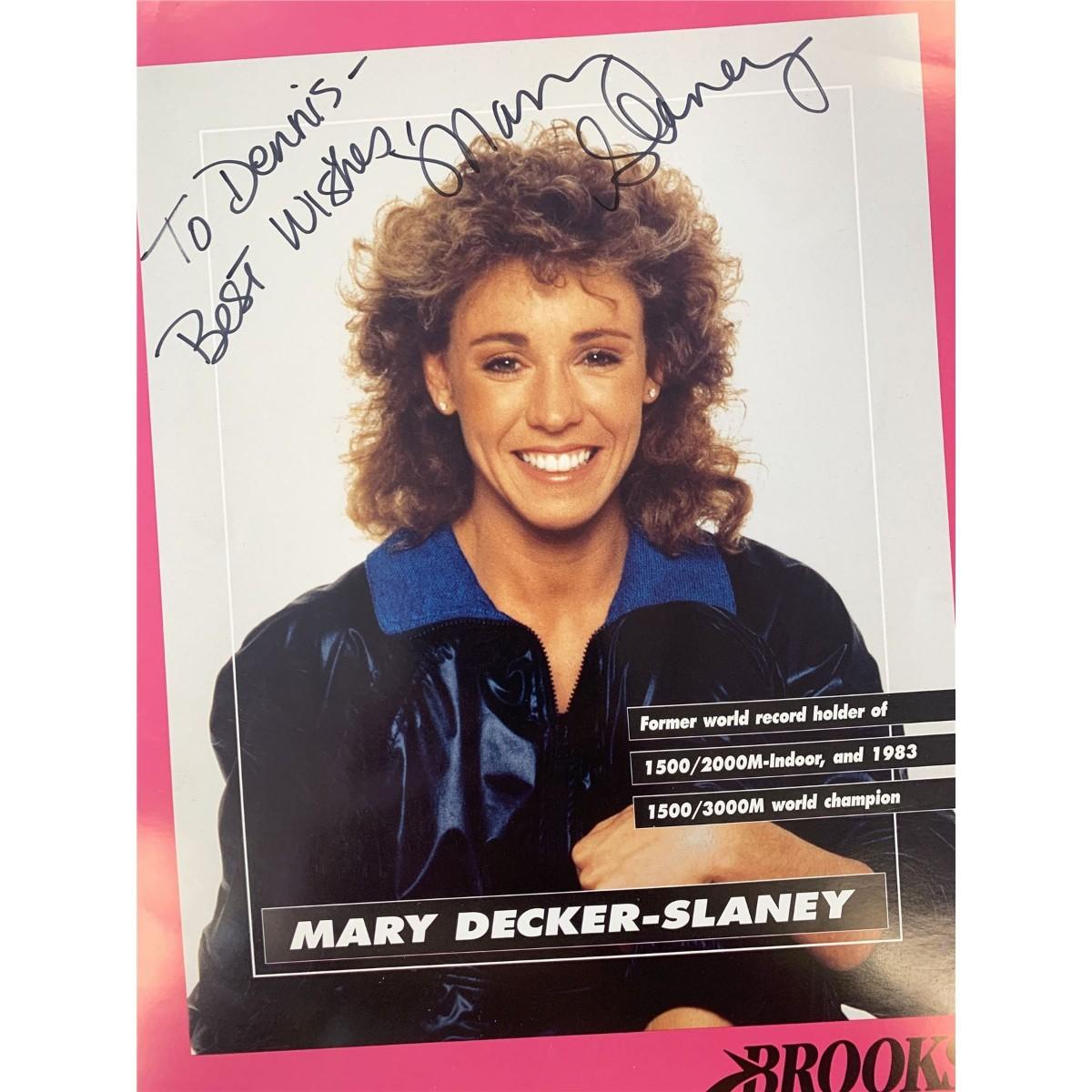 Mary Decker- Slaney signed photo | EstateSales.org