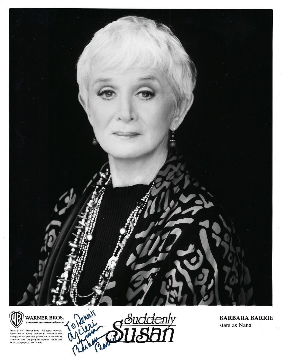 Suddenly Susan Barbara Barrie signed photo | EstateSales.org