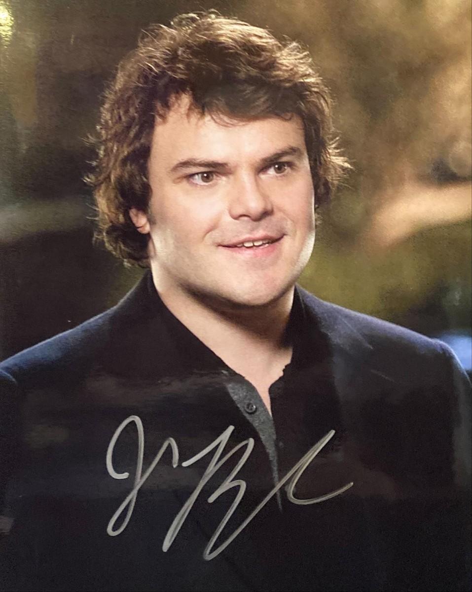 Jack Black signed photo | EstateSales.org