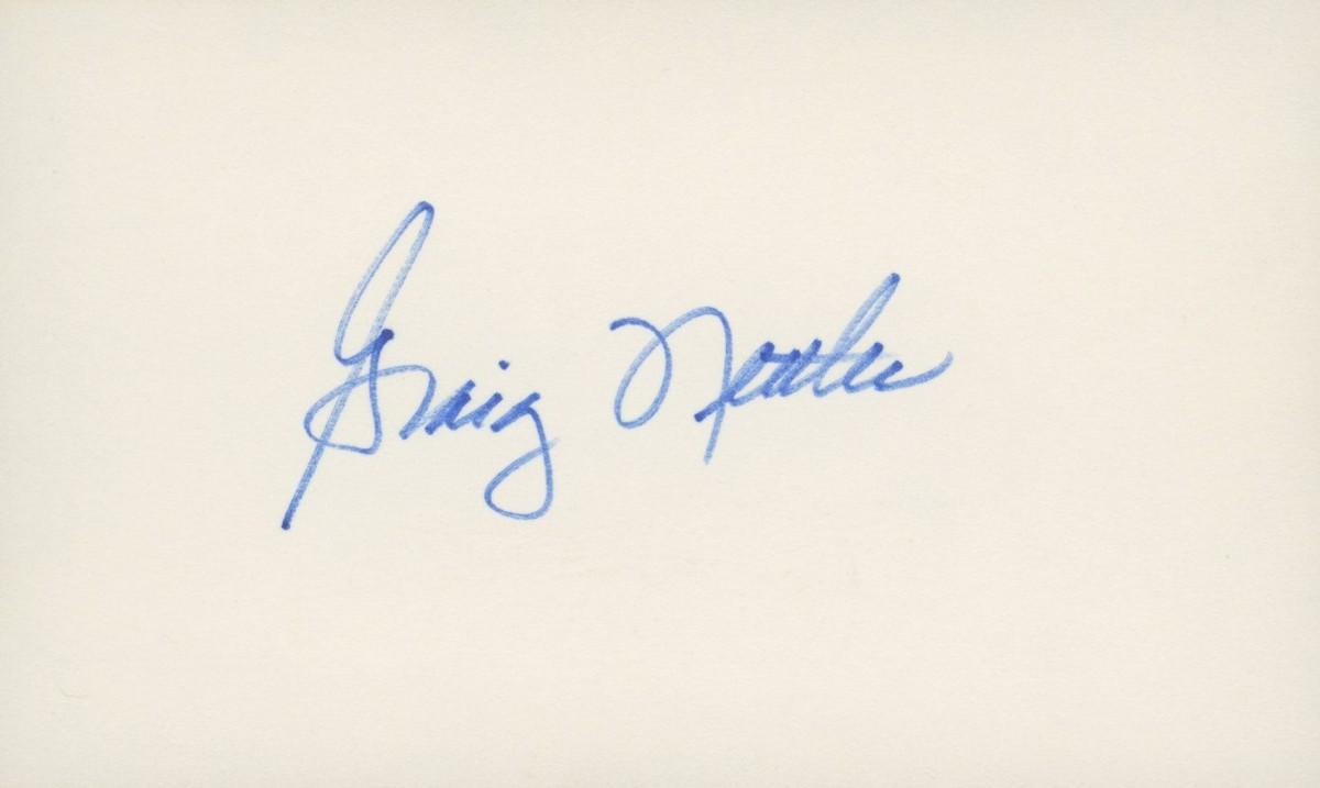 Craig Nettles original signature | EstateSales.org