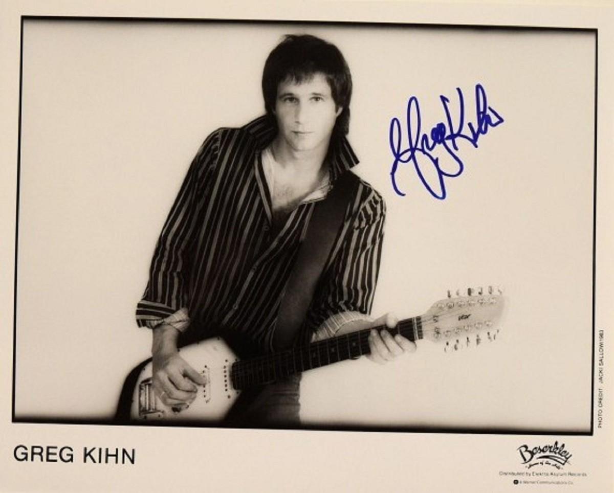 Greg Kihn signed promo photo | EstateSales.org