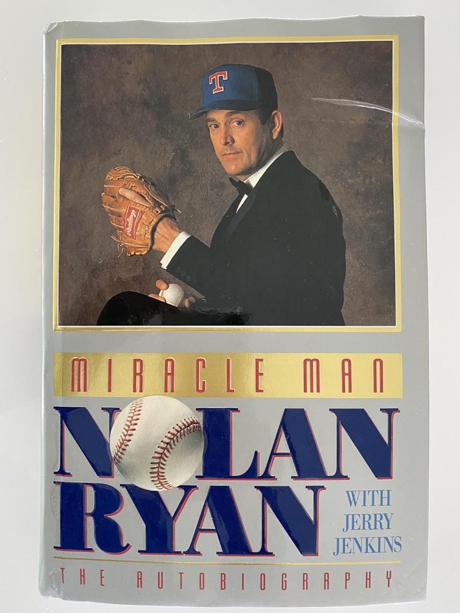 Miracle Man Nolan Ryan signed book | EstateSales.org