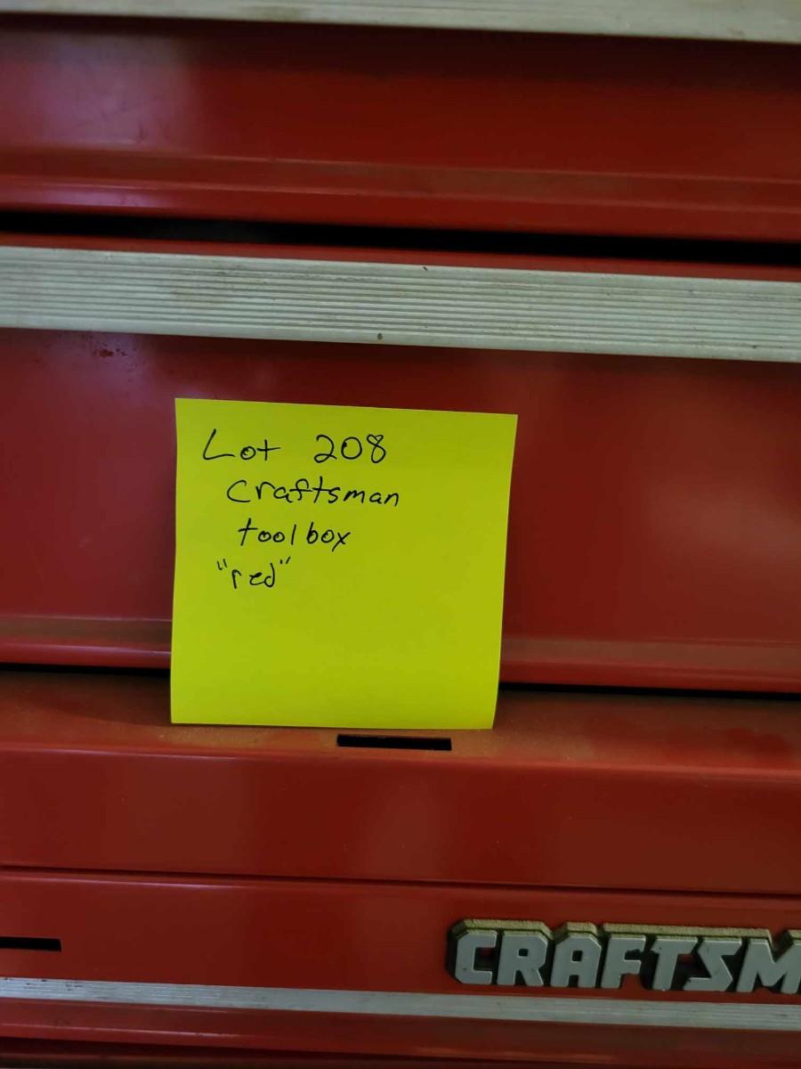 Red Craftsman Tool Box | EstateSales.org Red Craftsman Tool Box | EstateSales.org