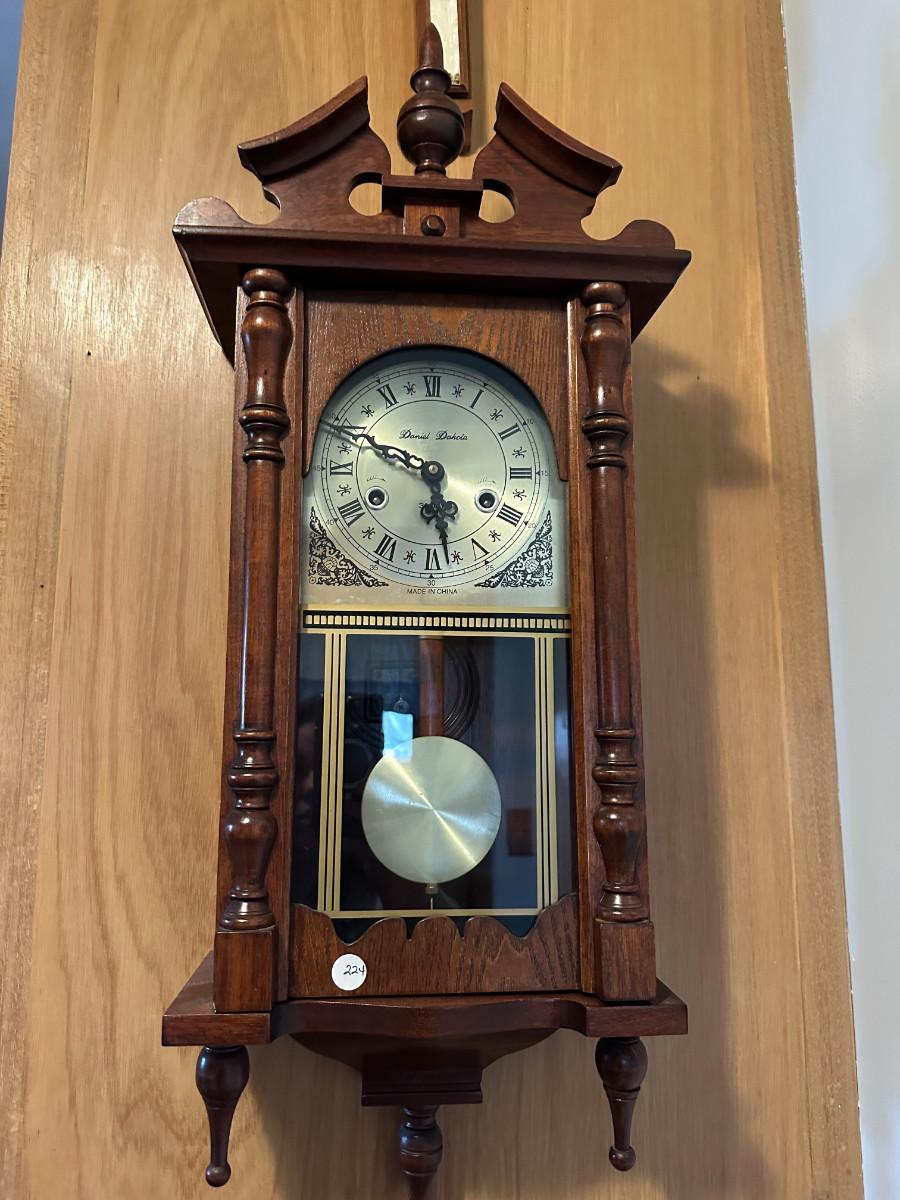 Daniel Dakota Wall Clock | EstateSales.org