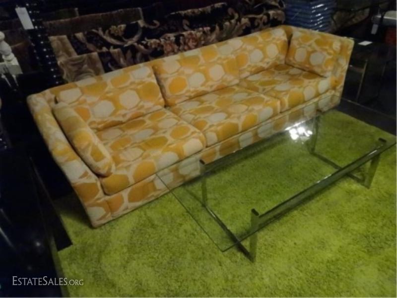 LOT 86: 1960's SHAWNEE PENN SOFA, MID CENTURY MODERN MILO BAUGHMAN ...
