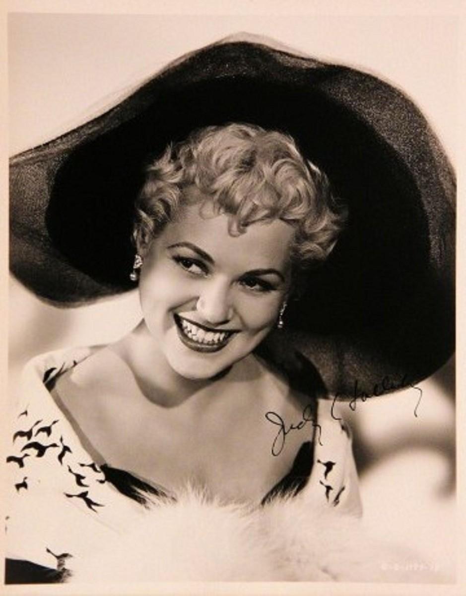 Born Yesterday Judy Holliday signed portrait photo | EstateSales.org