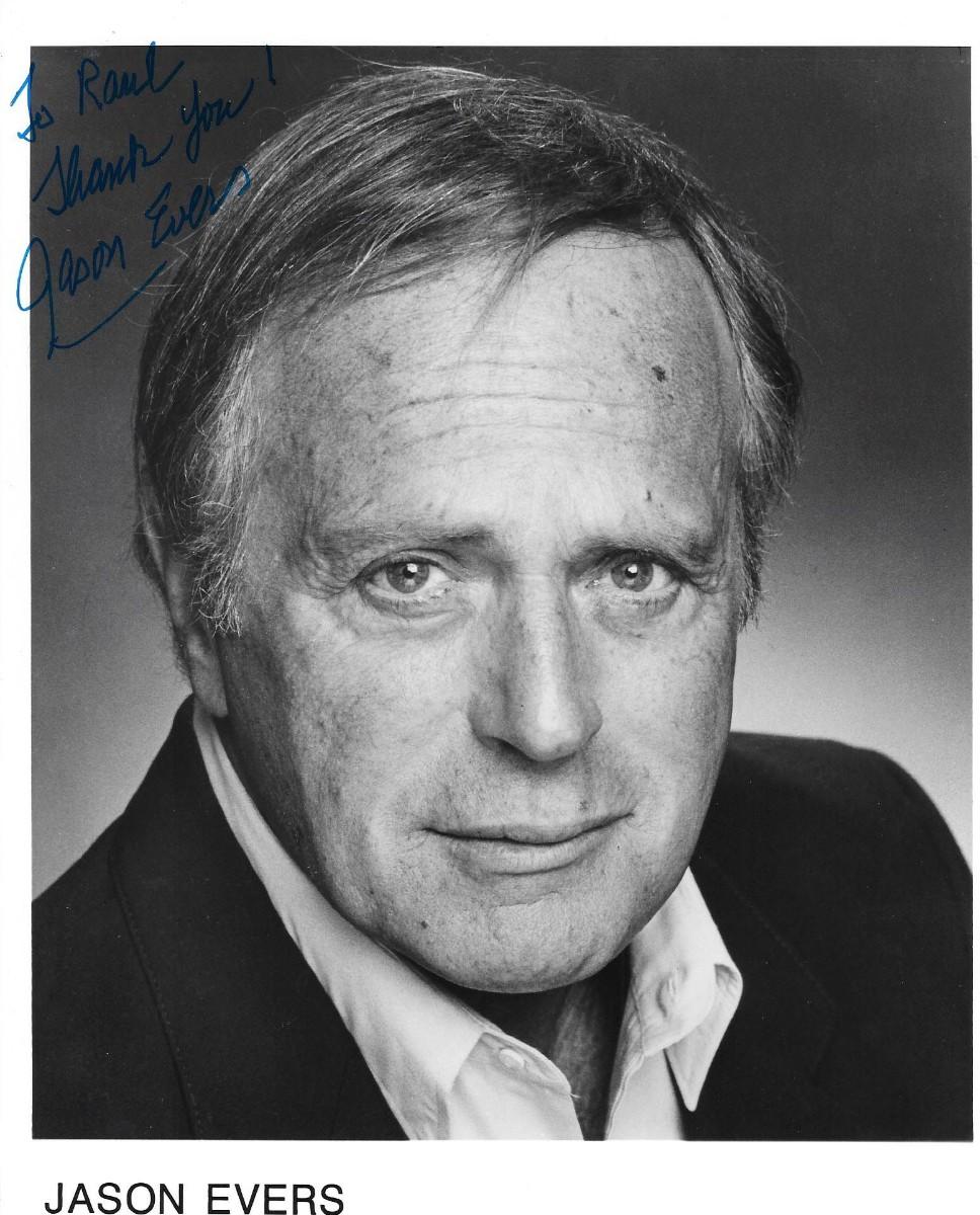 Jason Evers signed photo | EstateSales.org
