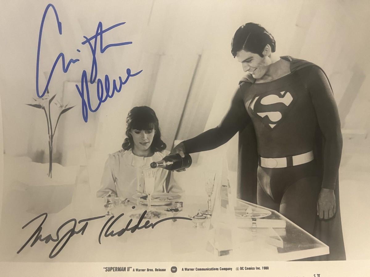 Superman II signed movie photo | EstateSales.org