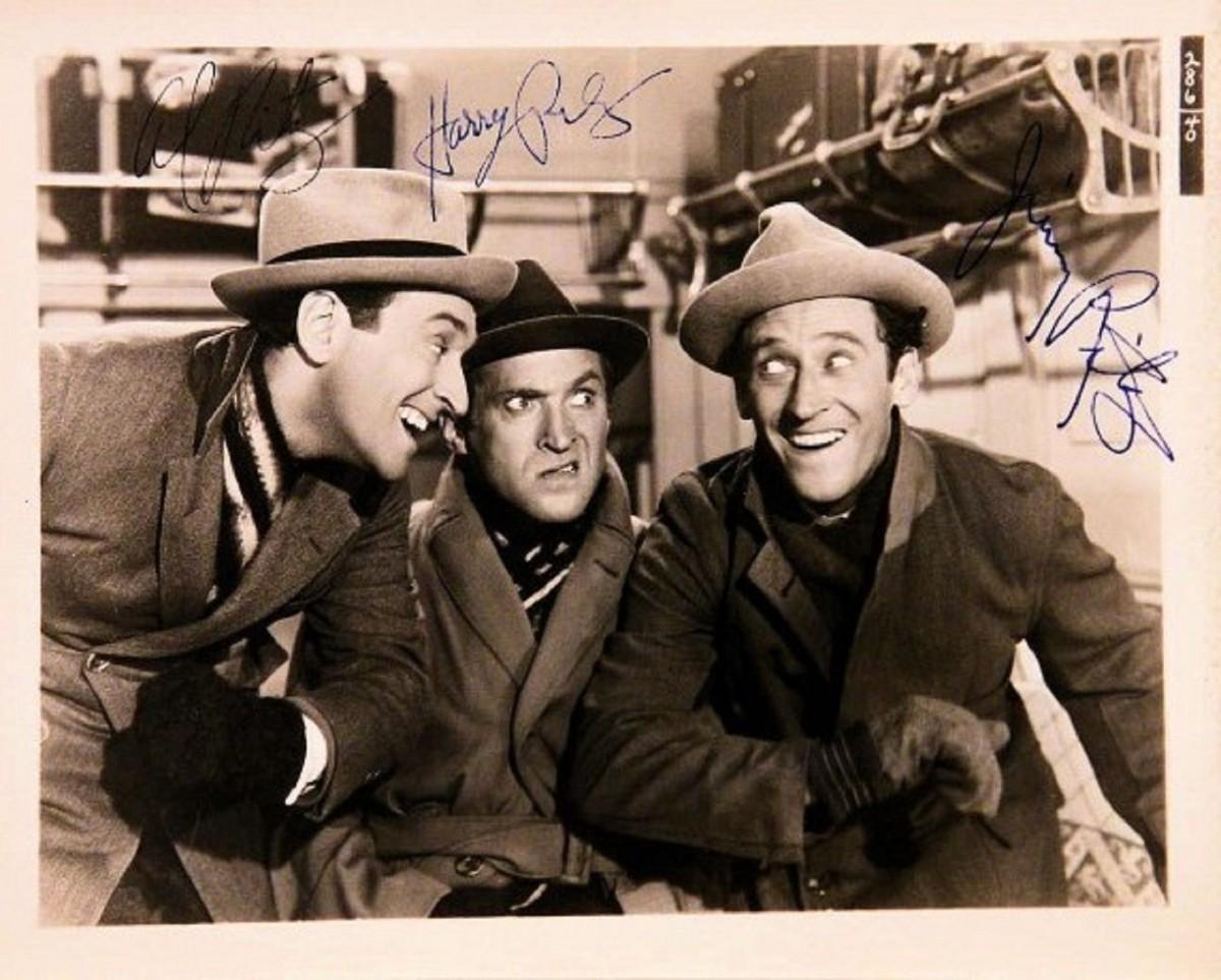 Ritz Brothers signed movie still photo | EstateSales.org