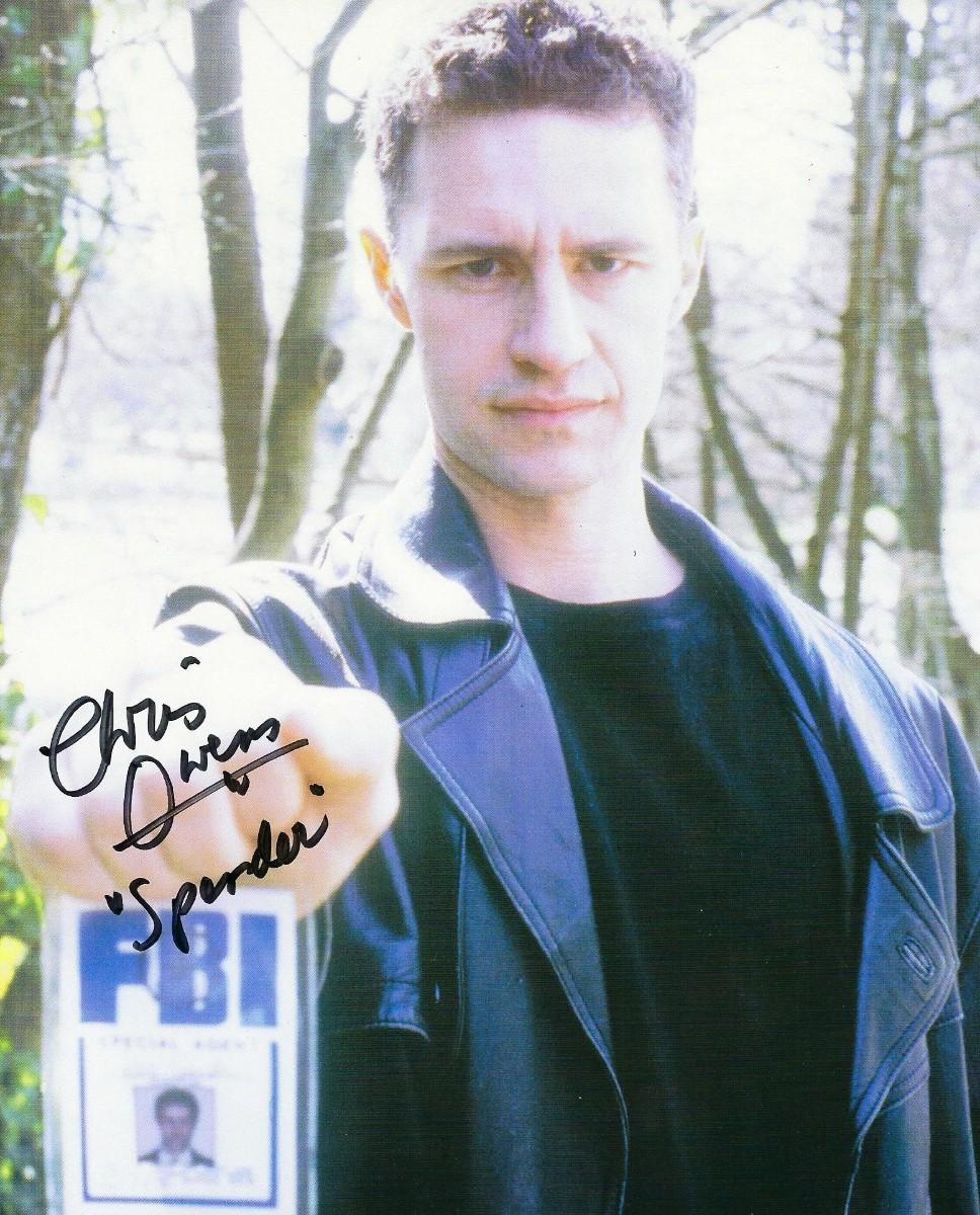 X Files Chris Owens signed photo | EstateSales.org