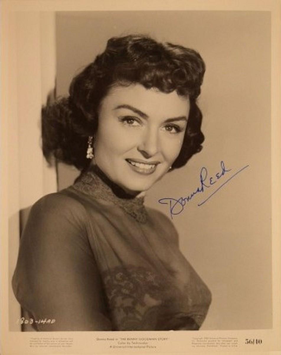Donna Reed signed portrait photo | EstateSales.org