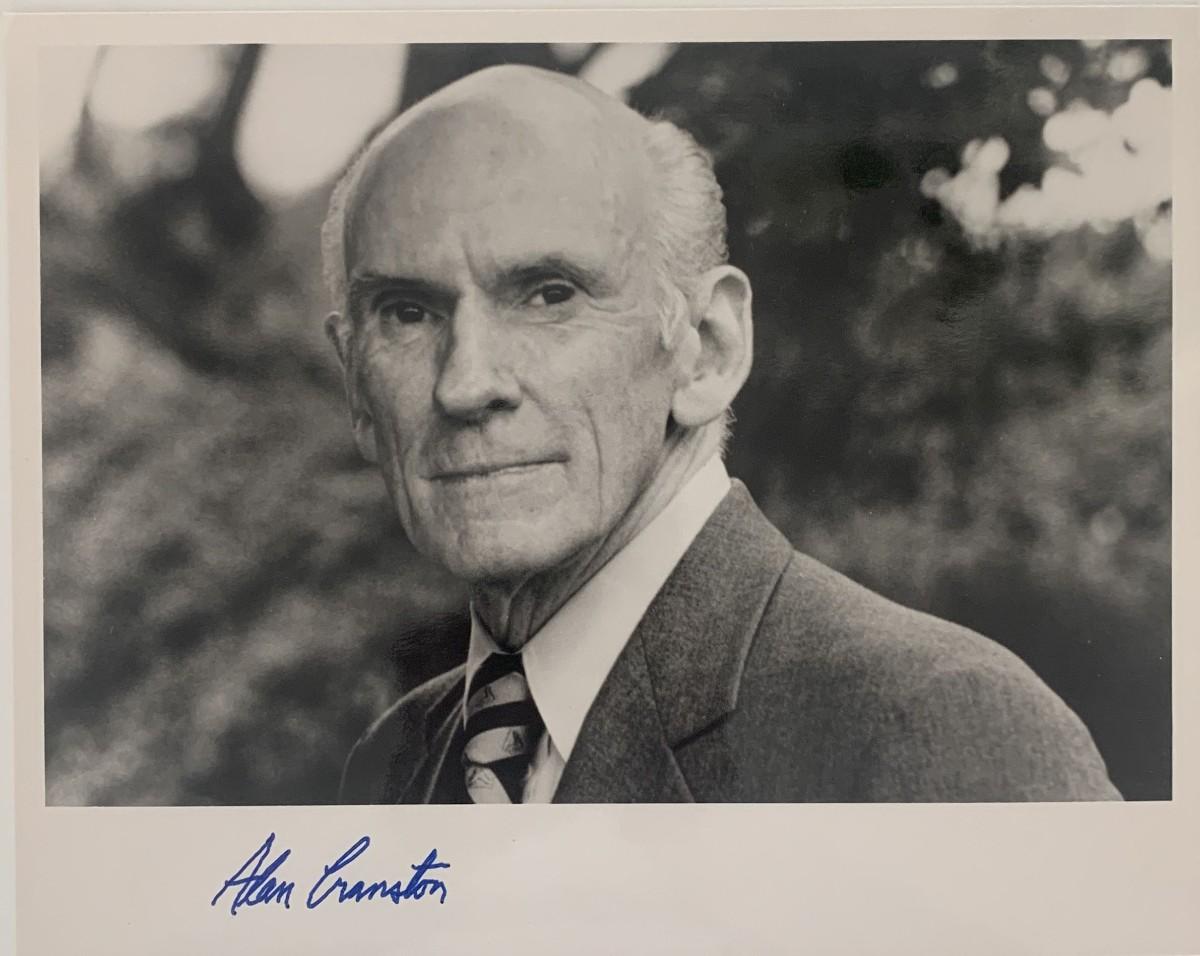 Senator Alan Cranston signed photo | EstateSales.org