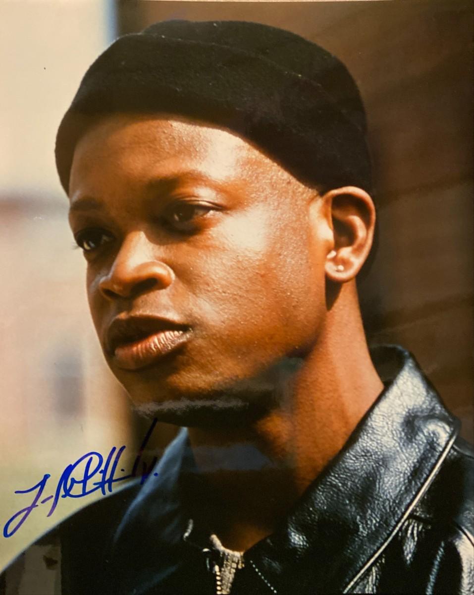 The Wire Larry Gilliard Jr. signed photo | EstateSales.org