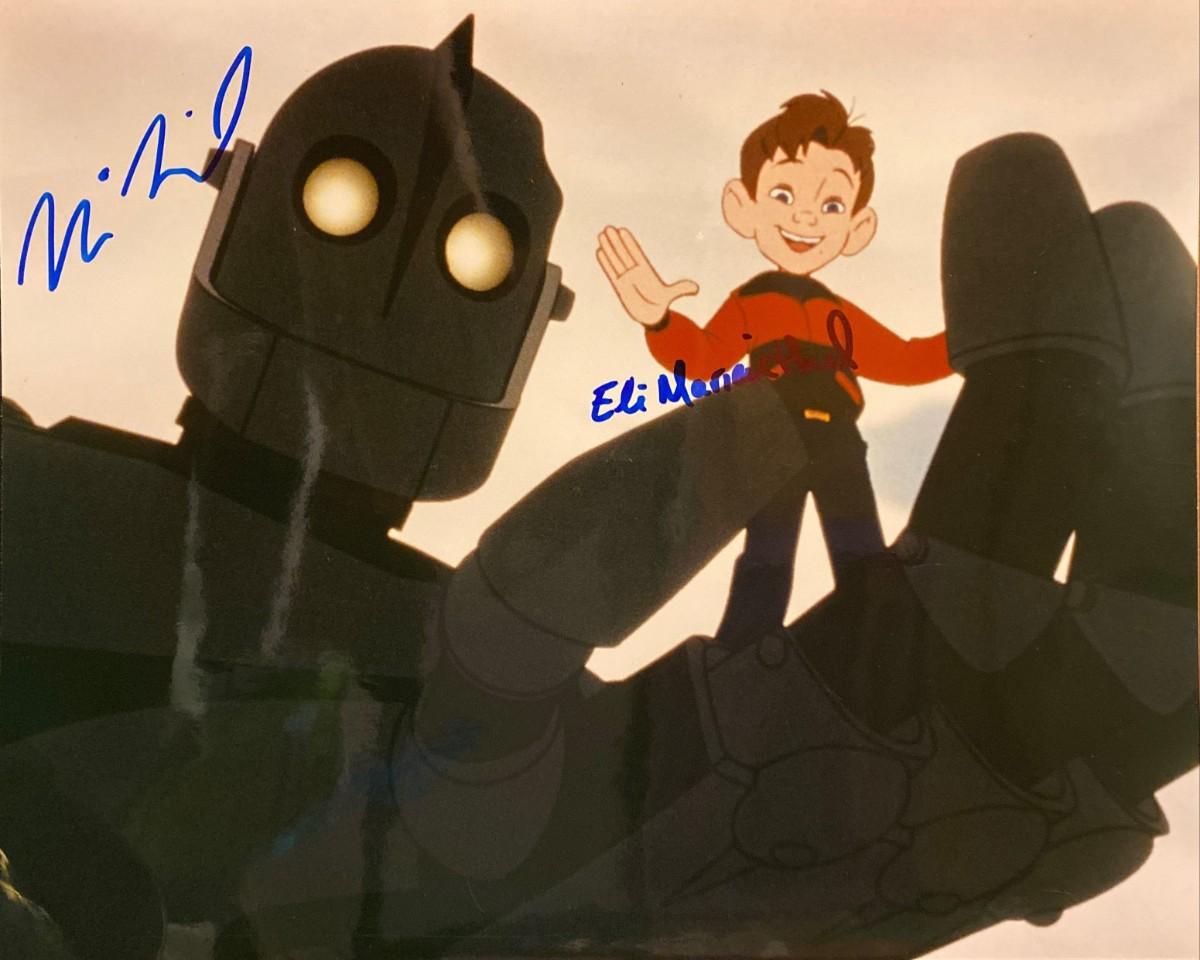 The Iron Giant Vin Diesel and Eli Marienthal signed movie photo ...