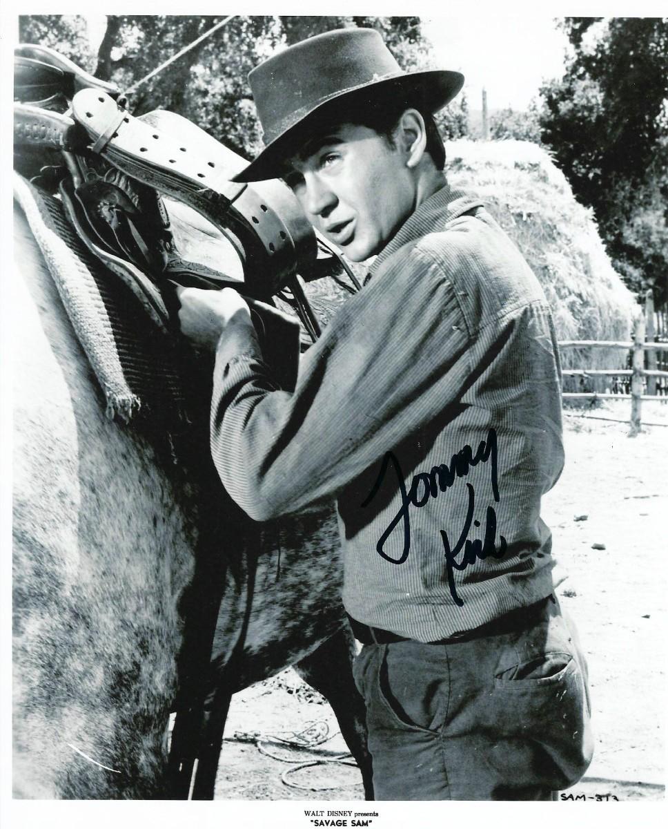 Old Yeller Tommy Kirk signed photo | EstateSales.org