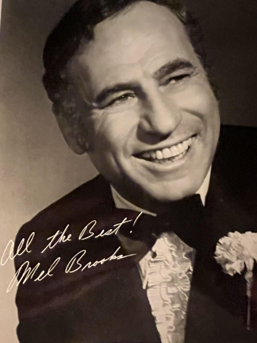 Mel Brooks facsimile signed photo. 8x10 inches | EstateSales.org