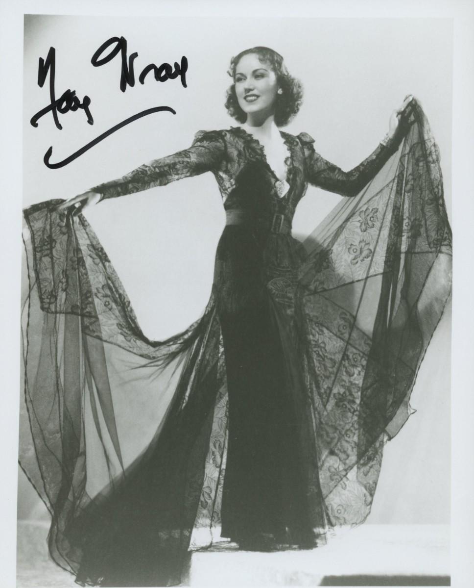 Fay Wray signed photo | EstateSales.org