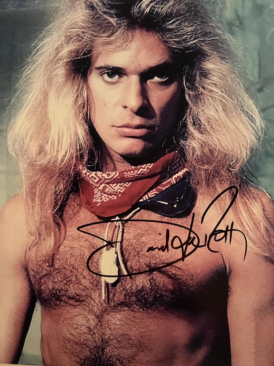 Van Halen David Lee Roth signed photo | EstateSales.org