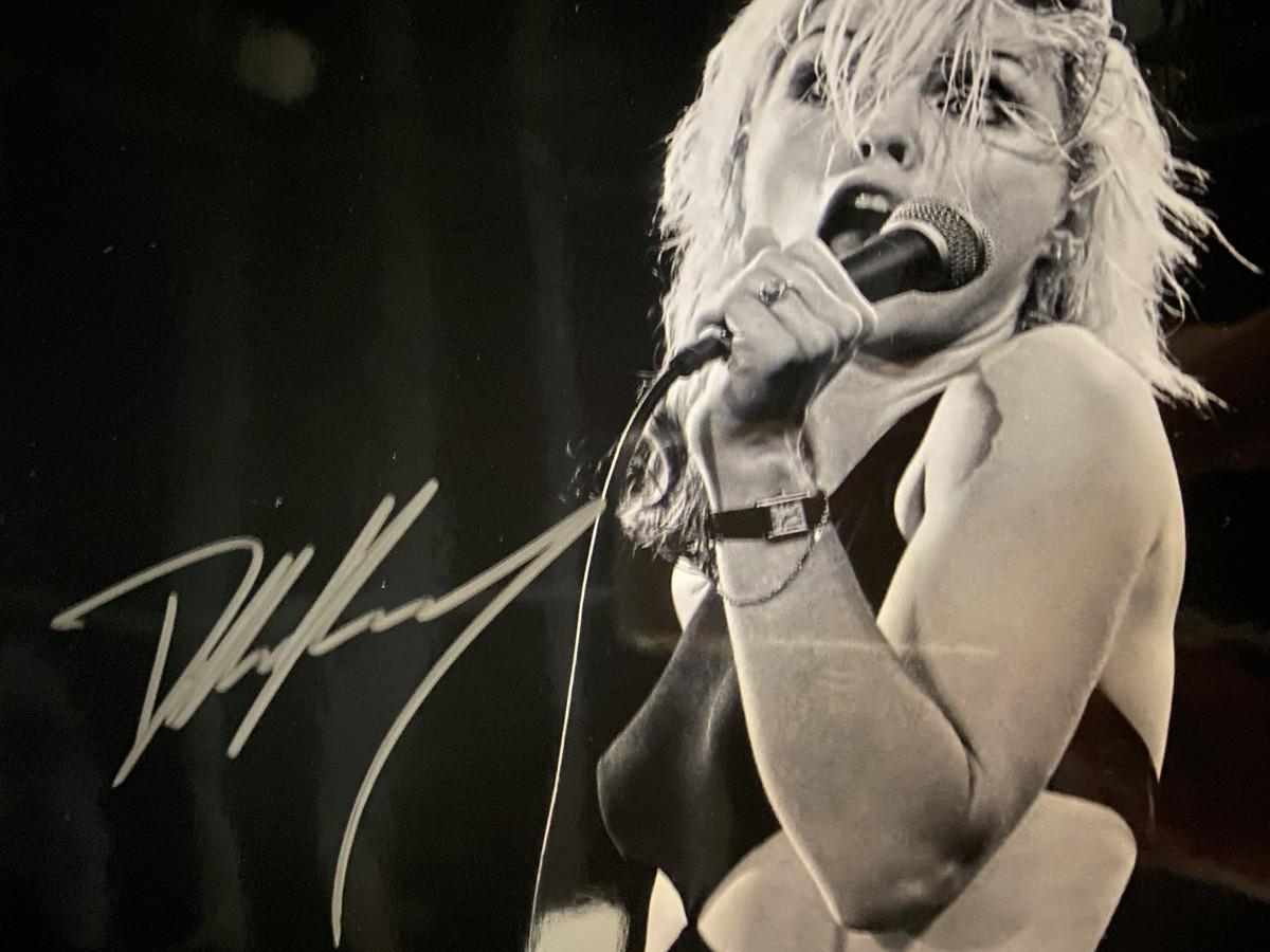 Blondie Debbie Harry signed photo. GFA Authenticated | EstateSales.org