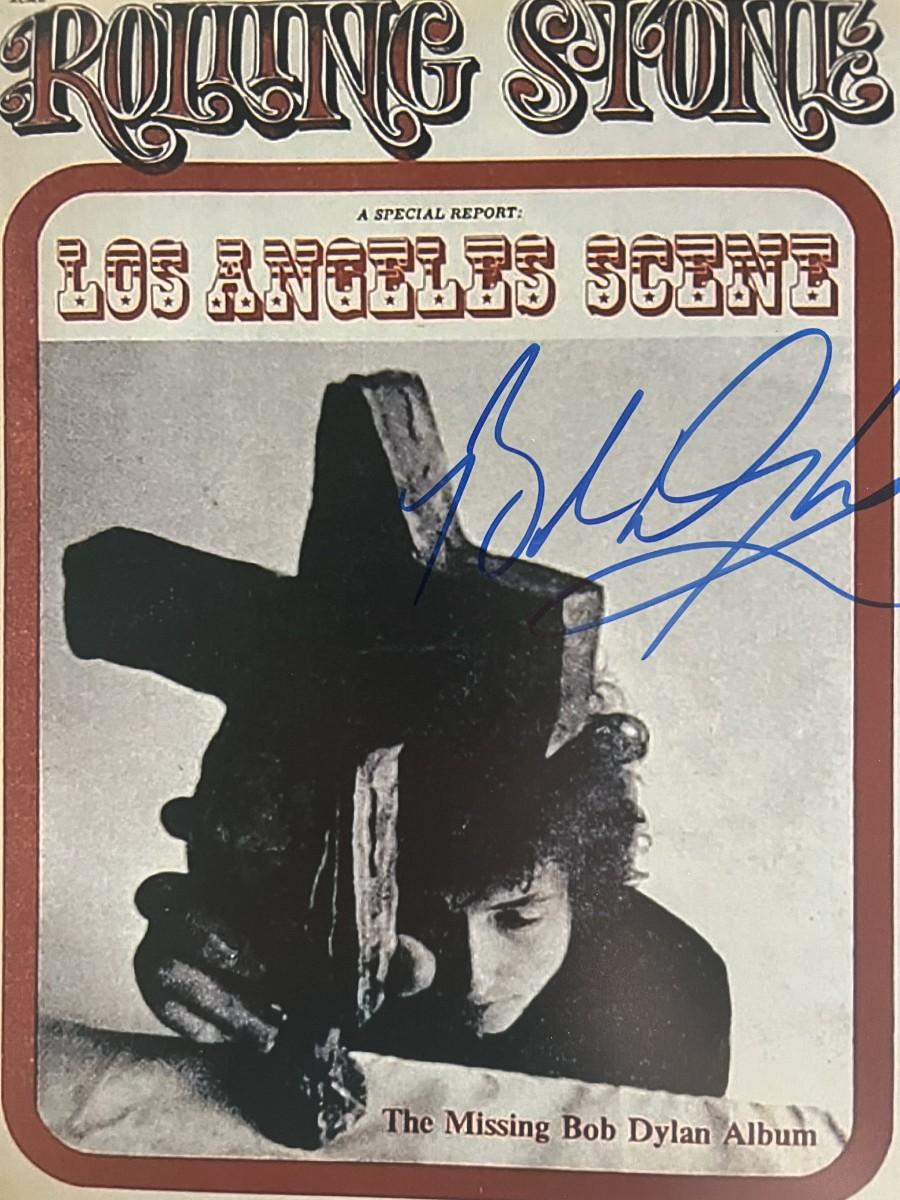 Bob Dylan signed photo | EstateSales.org