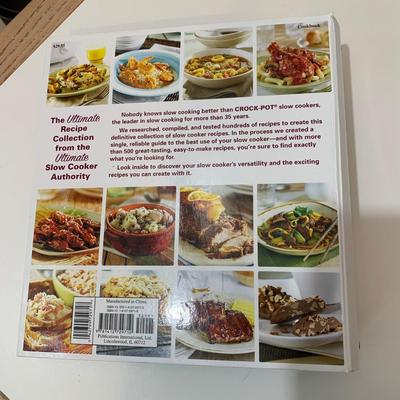 LOT 156 D: Crock-Pot Type SC54 Slow Cooker, Recipe Collection Cook Book ...