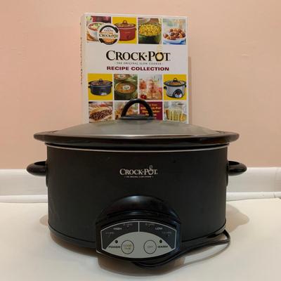 LOT 156 D: Crock-Pot Type SC54 Slow Cooker, Recipe Collection Cook Book ...