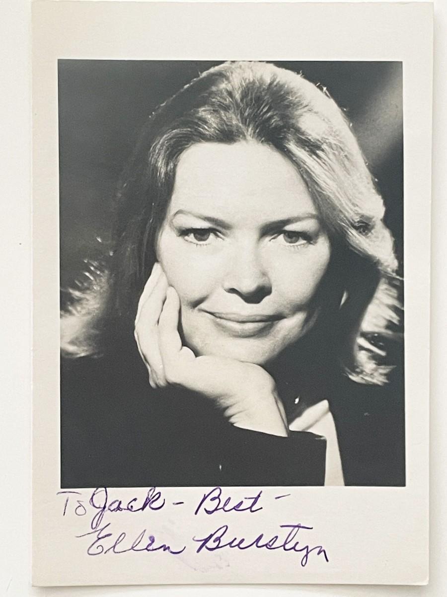 Ellen Burstyn signed photo | EstateSales.org