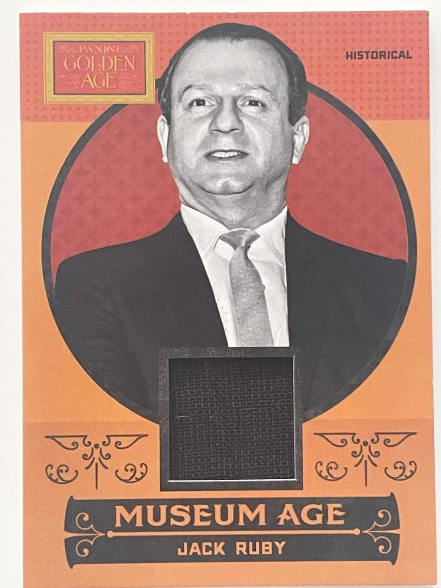 Panini Golden Age Jack Ruby historical card | EstateSales.org