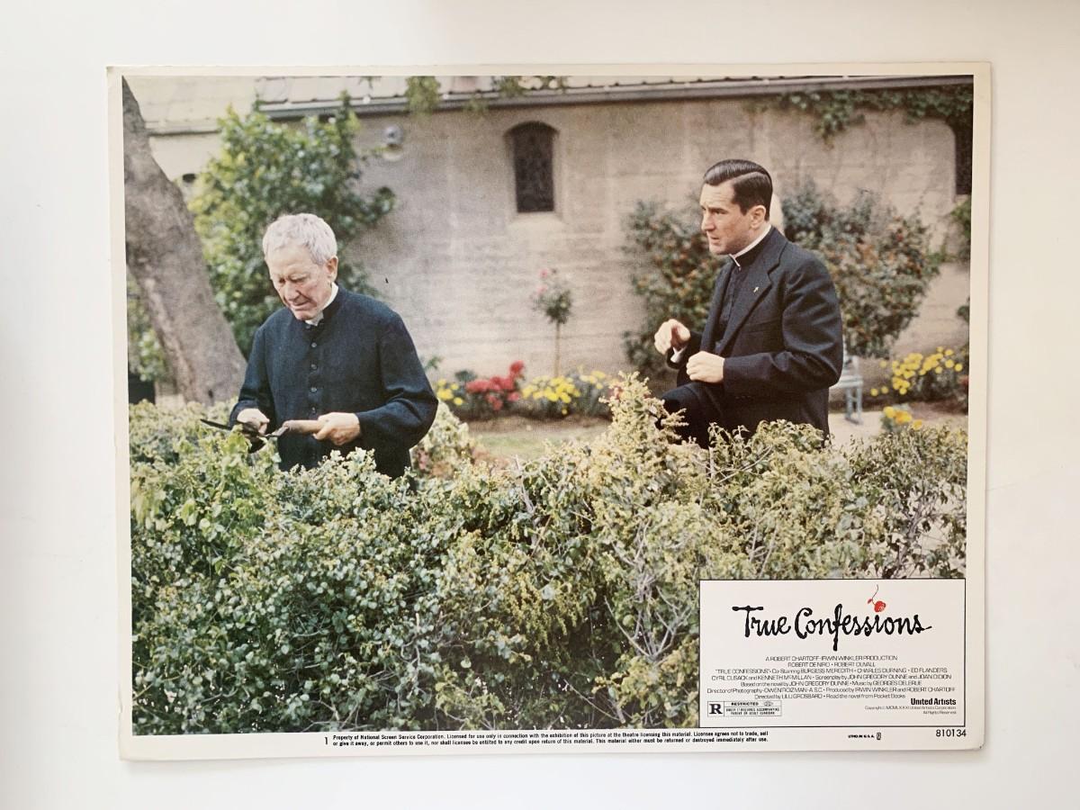 True Confessions original 1981 vintage lobby card | EstateSales.org