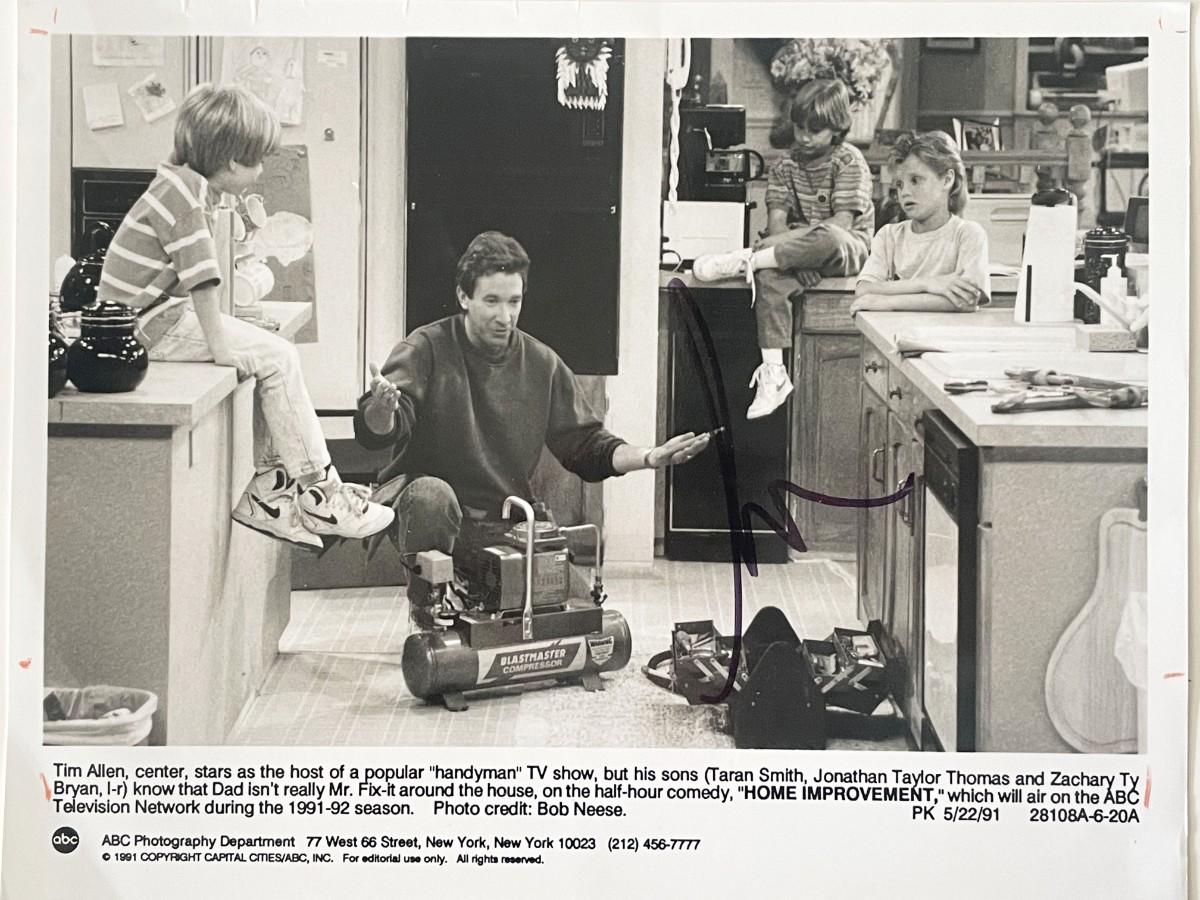 Home Improvement Tim Allen signed photo | EstateSales.org