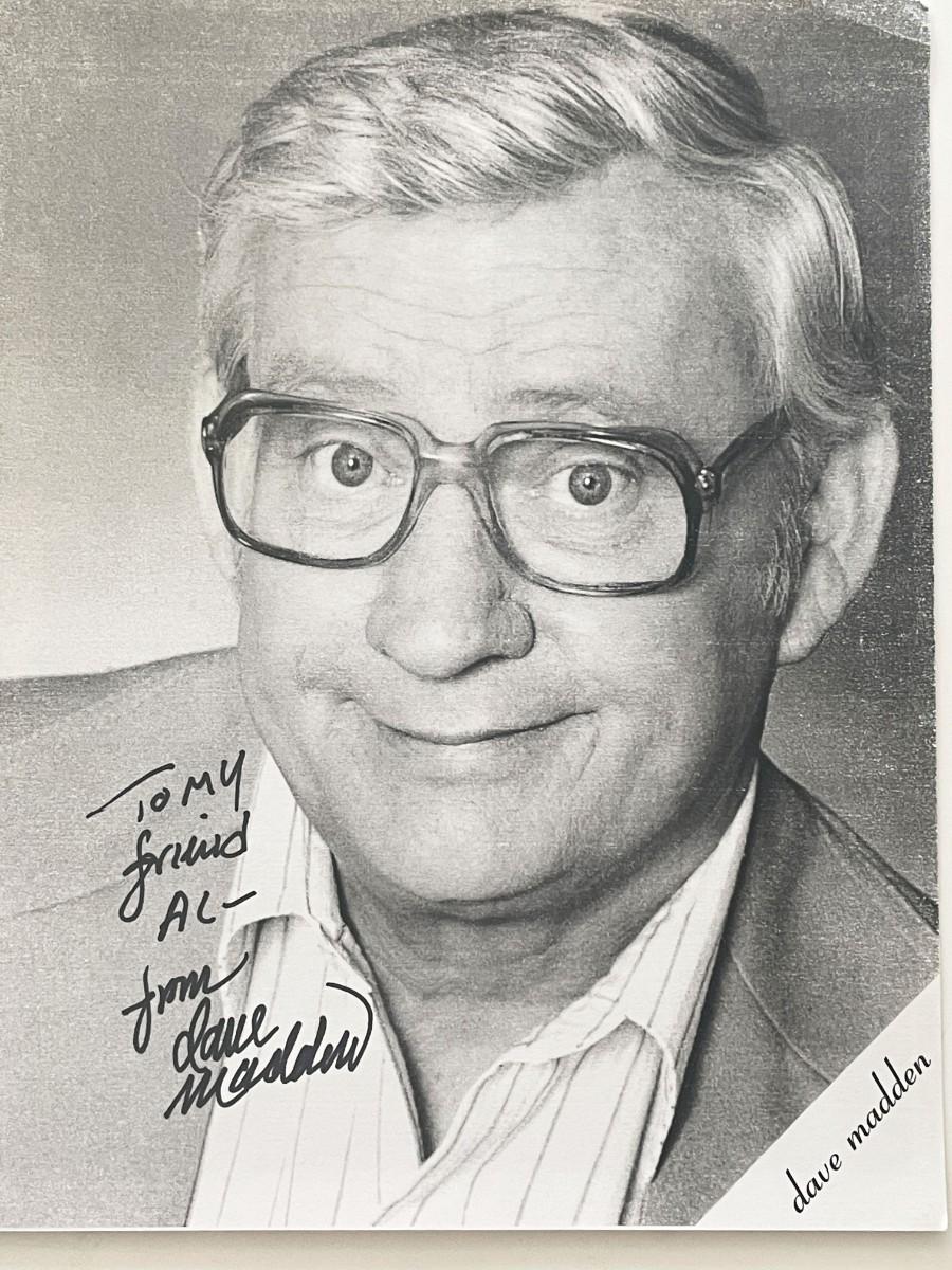 Dave Madden signed photo | EstateSales.org