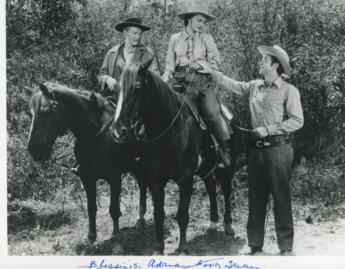 Adrian Booth Brian signed movie still | EstateSales.org