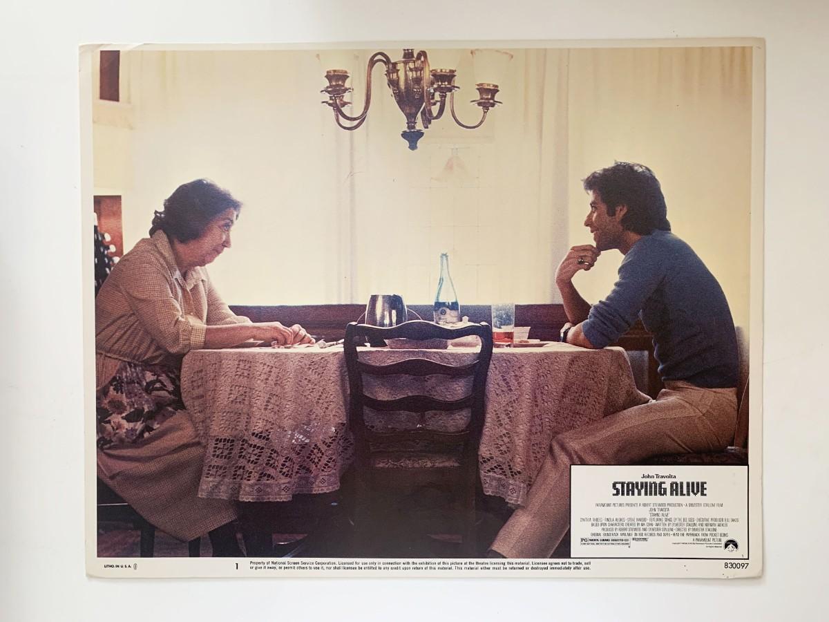 Staying Alive original 1983 vintage lobby card | EstateSales.org