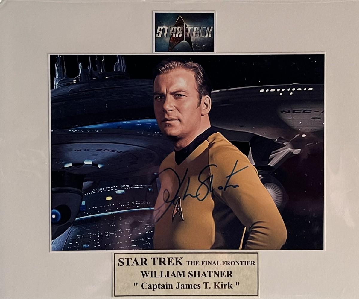 Star Trek William Shatner signed photo | EstateSales.org