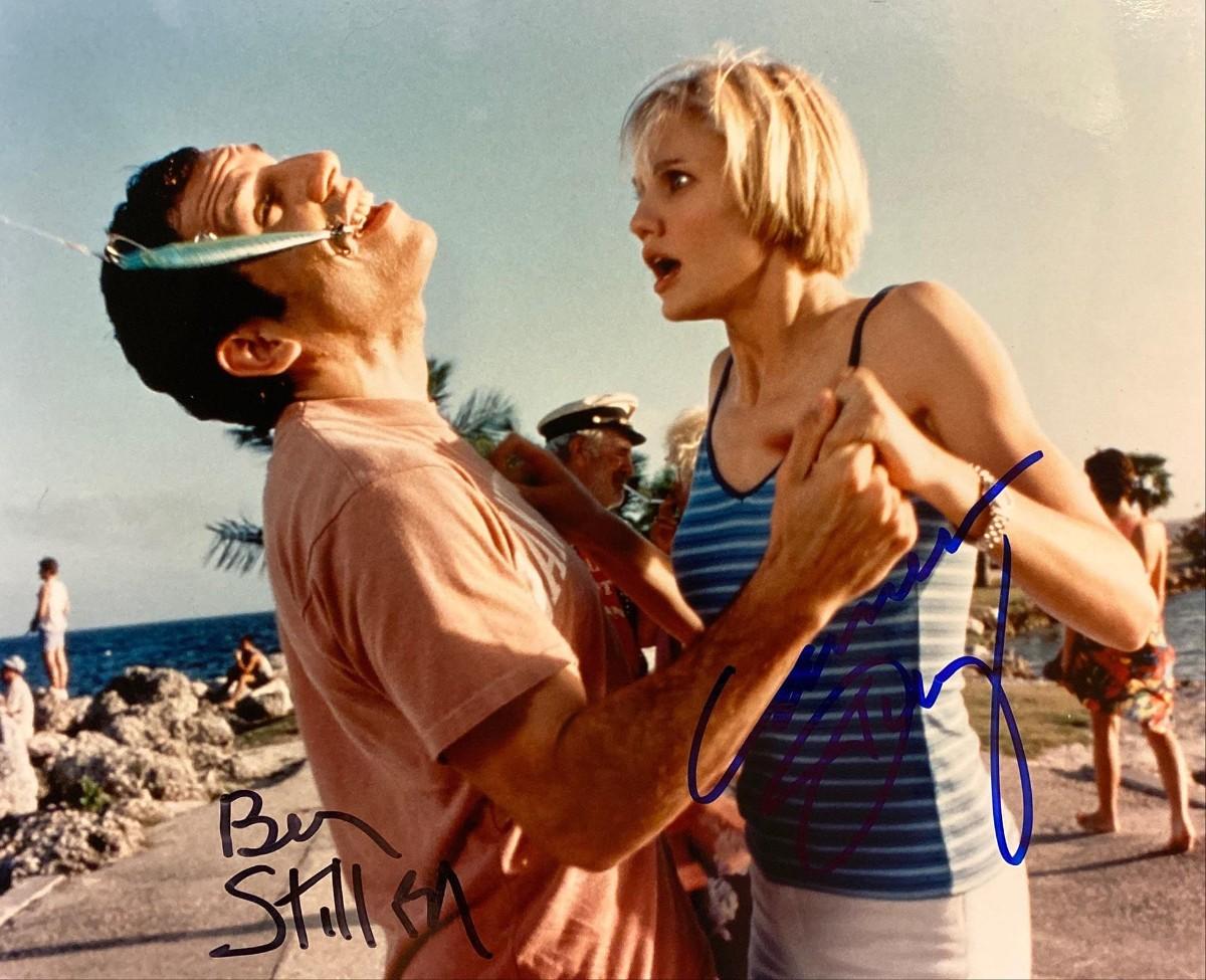 There's Something About Mary Ben Stiller and Cameron Diaz signed movie ...
