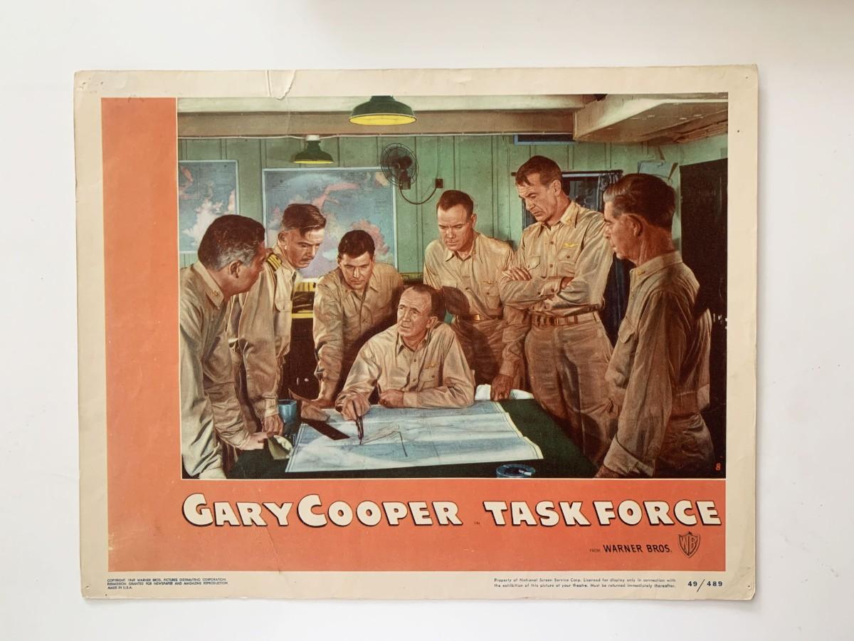 Task Force original 1949 vintage lobby card | EstateSales.org