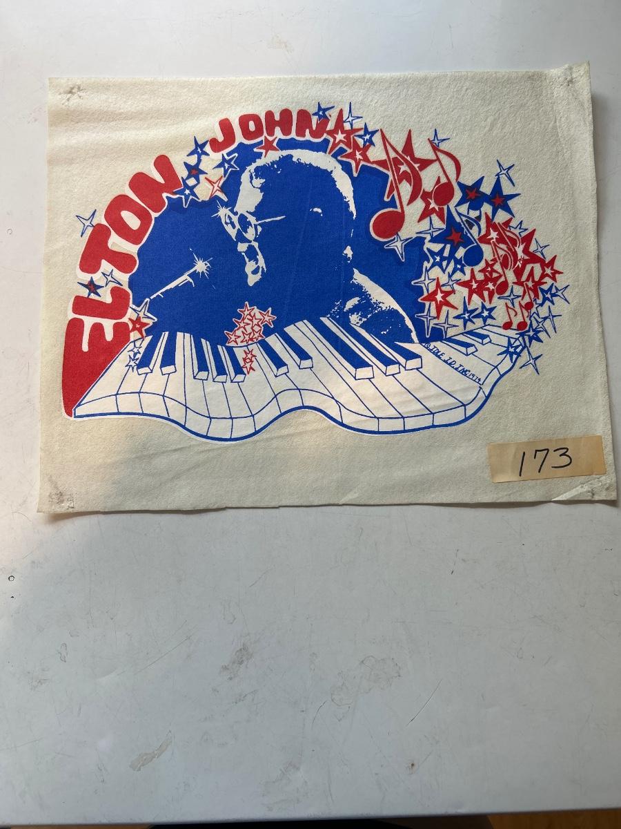 Elton John Tee Shirt Transfer | EstateSales.org