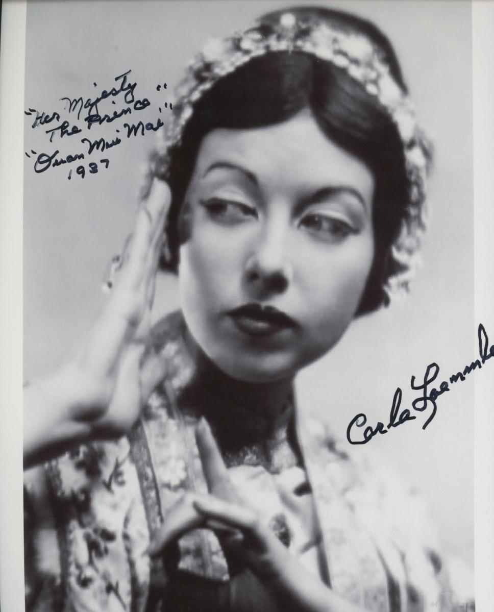 Carla Laemmle signed photo | EstateSales.org